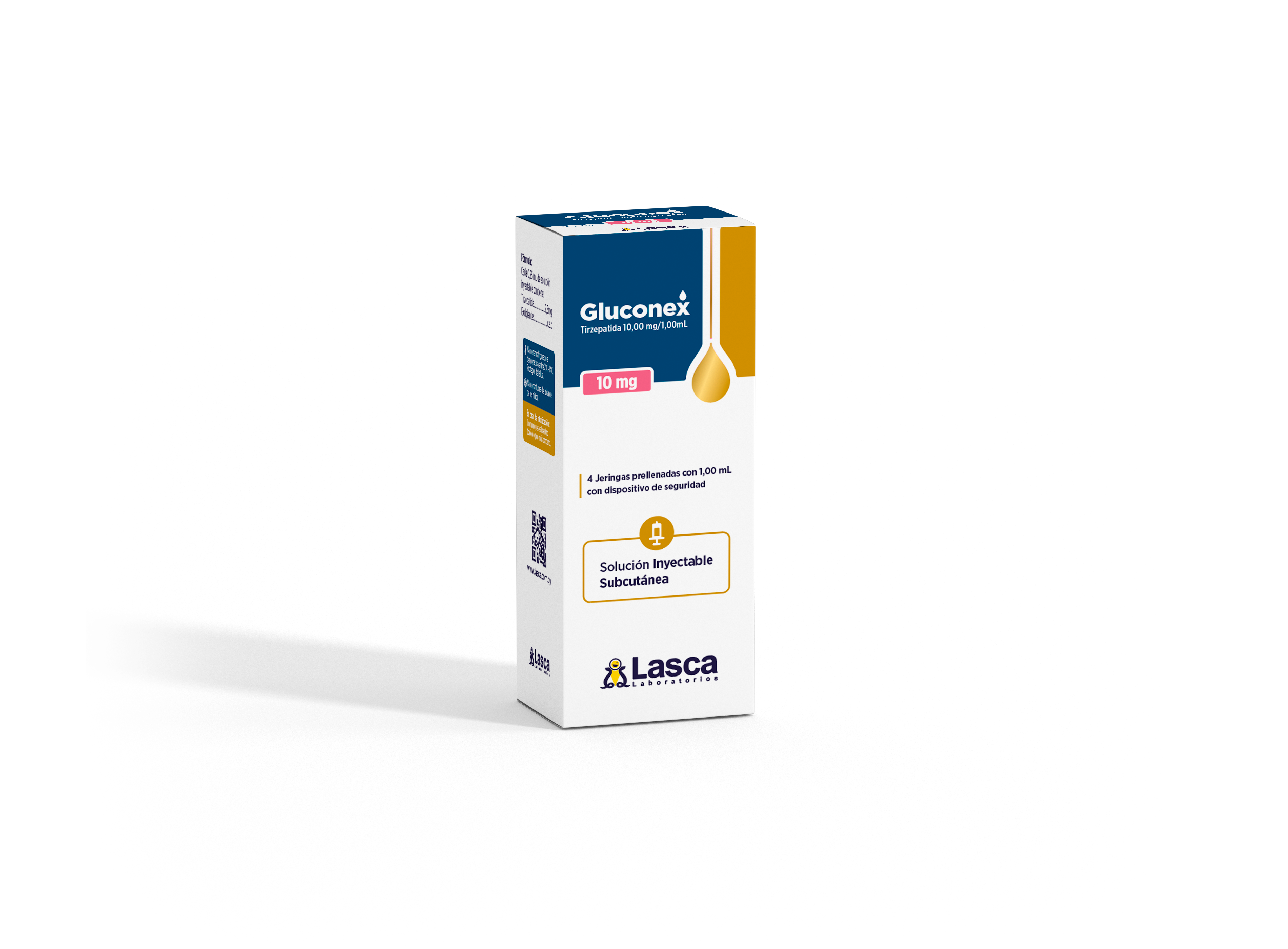 GLUCONEX 10MG - 4 SERINGA PREENCHIDA - PRÉ VENDA!